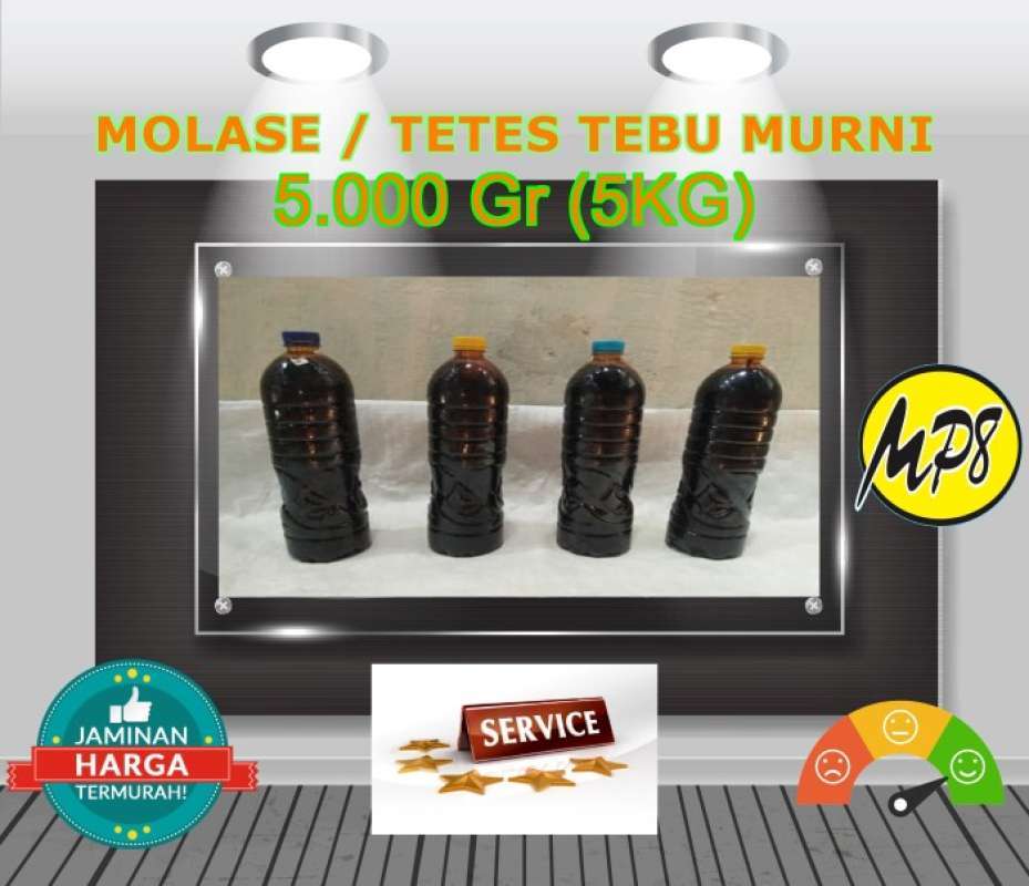 Jual Tetes Tebu / Molase / Molases / Molasses 100% Murni Ukuran 5 Kg di ...