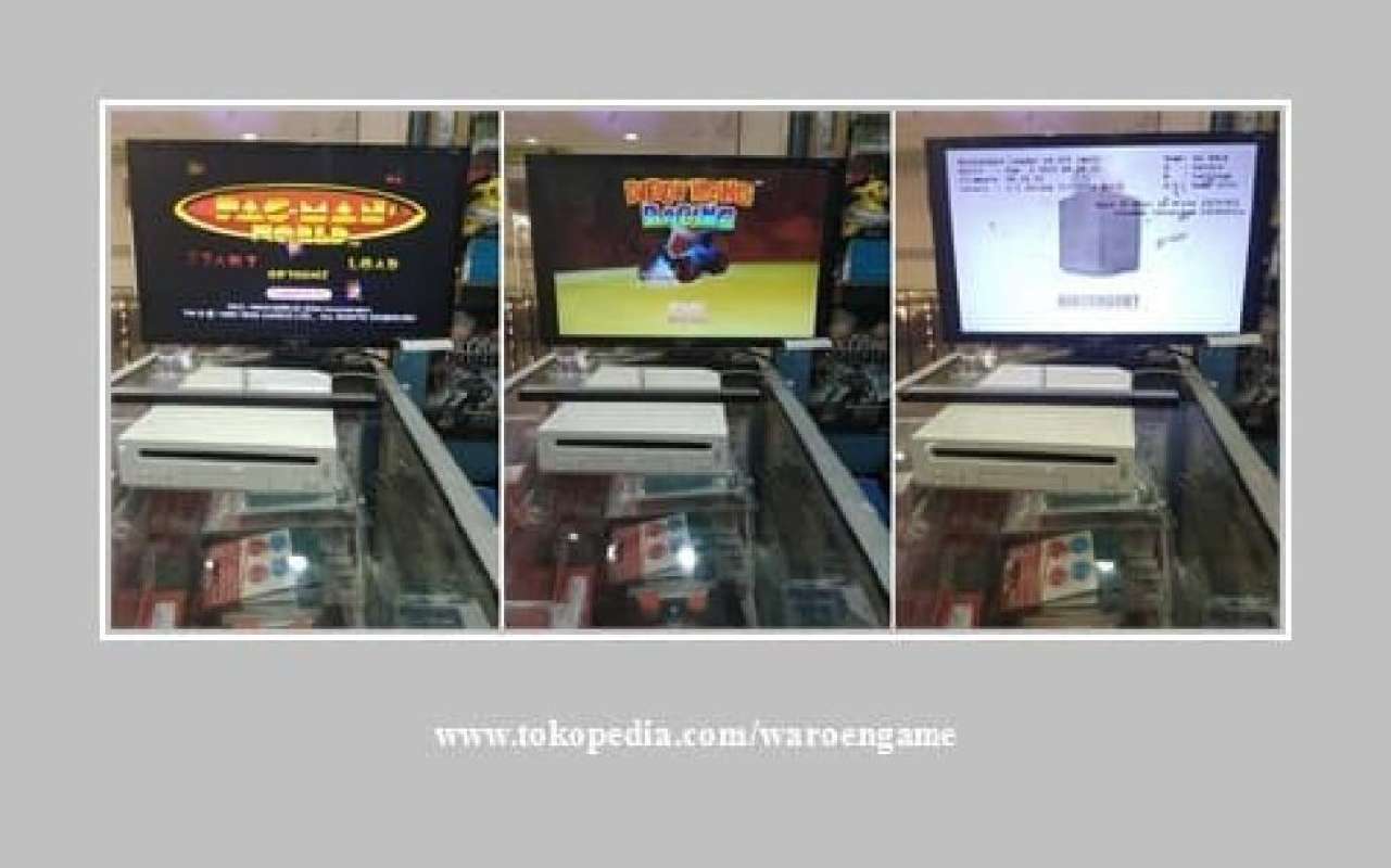 Jual Nintendo Wii Full SOFTMOD (NES, SEGA, SNES, MAME, PS1, N64, GC ...