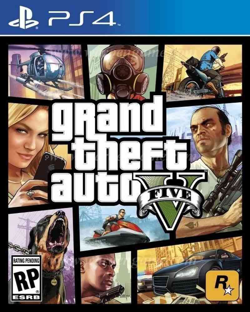 Jual PROMO!! PS4 Grand Theft Auto V GTA V (R1 / Reg 1 / English, PS4 ...