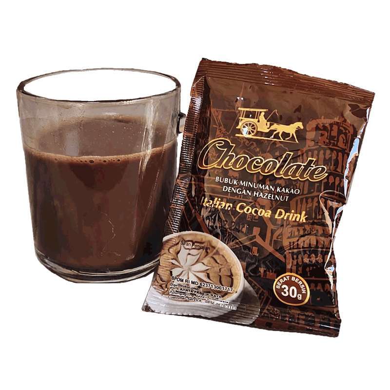 Promo Choco Hazelnut Powder drink bubuk minuman Coklat rasa Hazelnut ...