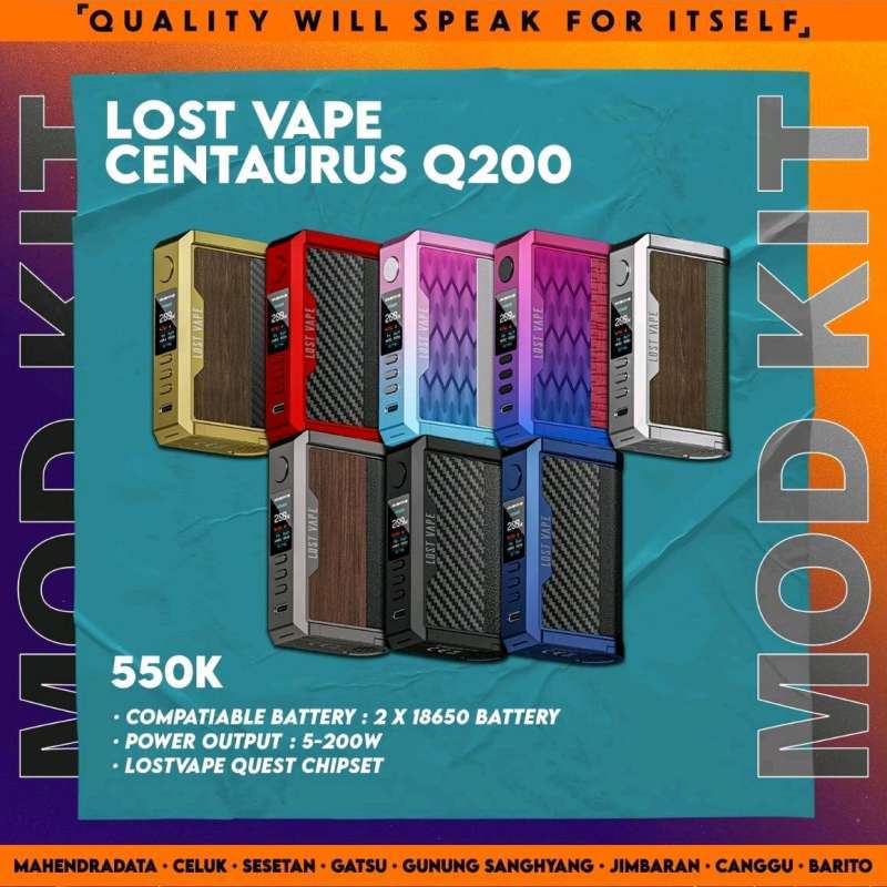 Jual Centaurus Q200 Mod Authentic di Seller Jegeg Vape Bali ...