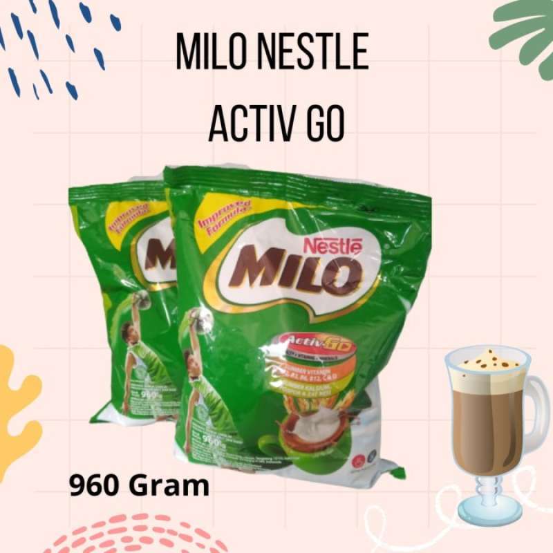 Promo Susu Milo Nesle 10 Pack 9.600 Gram - Nestle Milo Profesional - Go ...