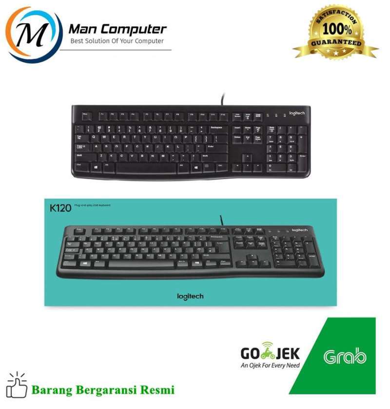 Jual Logitech Keyboard K120 K 120 Usb Keyboard - Garansi Resmi di Seller MANCOMP_ID - Babakan ...