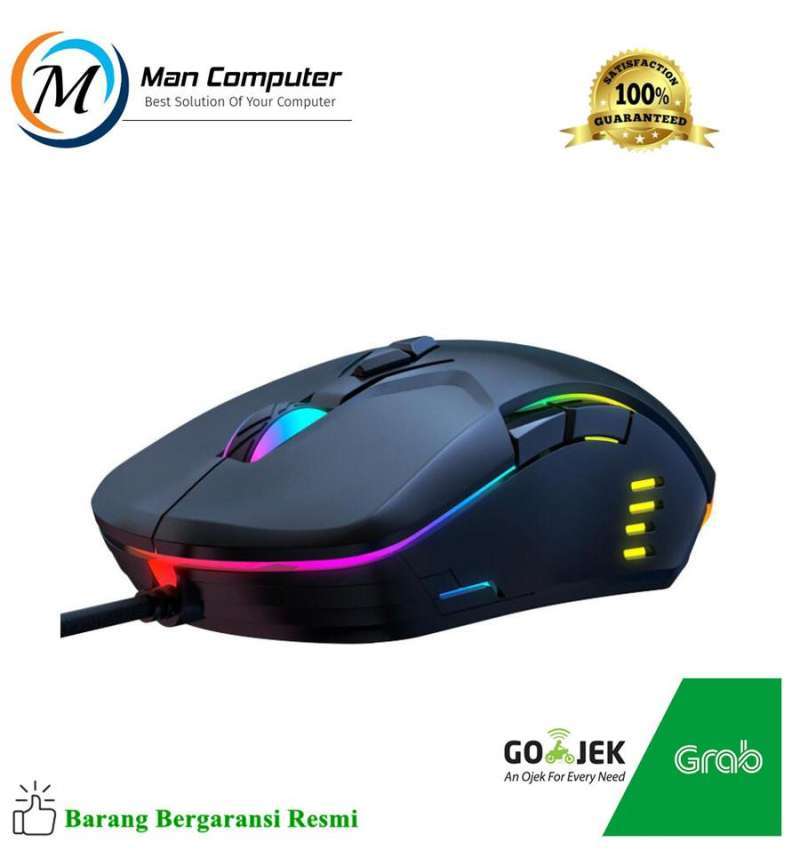 Jual Onikuma Gaming Mouse Rgb 6400 Dpi Sensor With 7 Key - Cw902 - Black di Seller MANCOMP_ID ...