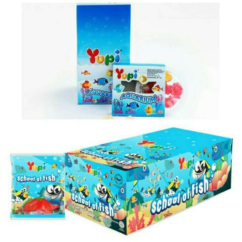 Jual YUPI Aquarium / School Of Fish (isi 12 pcs) di Seller Fleon Shop ...