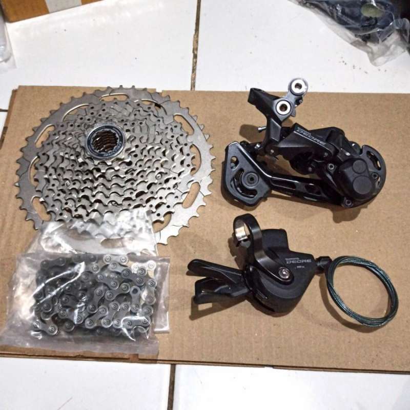 Jual Paket Grupset Mini Groupset Shimano Deore 10 Speed 46T di Seller ...