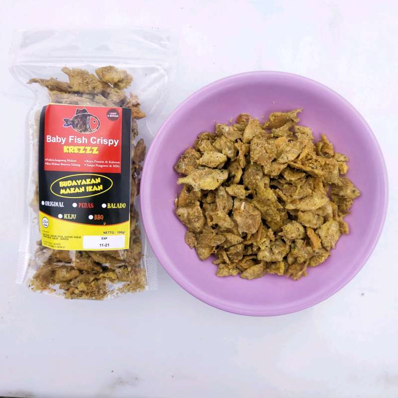Jual Cemilan Ikan Petek Air Tawar Di Seller Baby Crab Krezz - Kuwiran ...