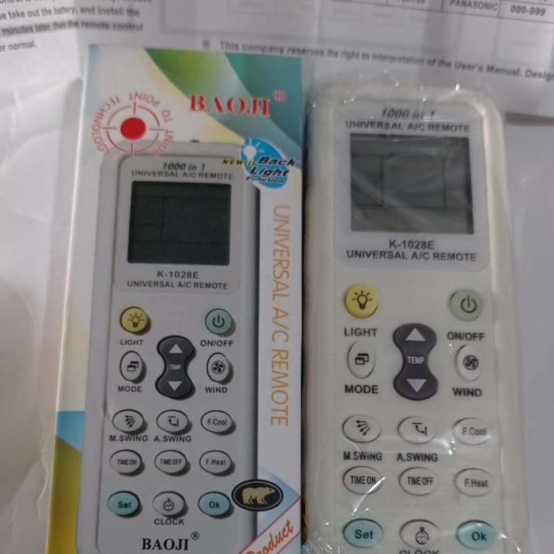 Jual remote AC universal/multi di Seller diona elektronik - Kampung Olo ...