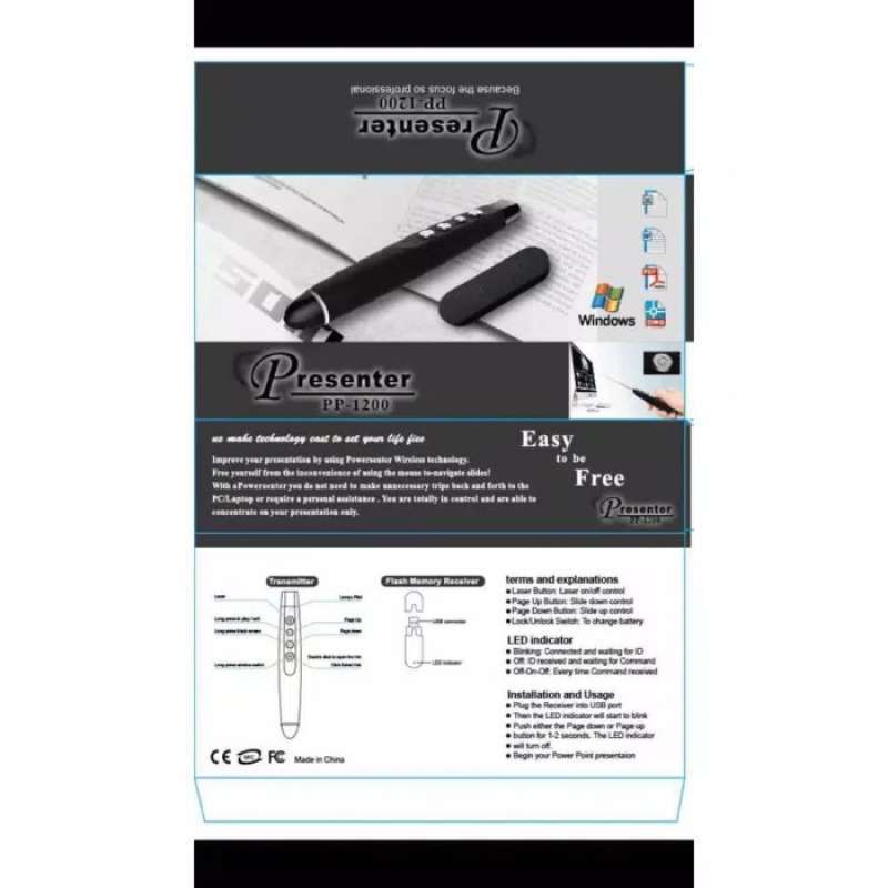 Jual LASER POINTER PRESENTER WIRELESS di Seller cippung ku - kedoya ...