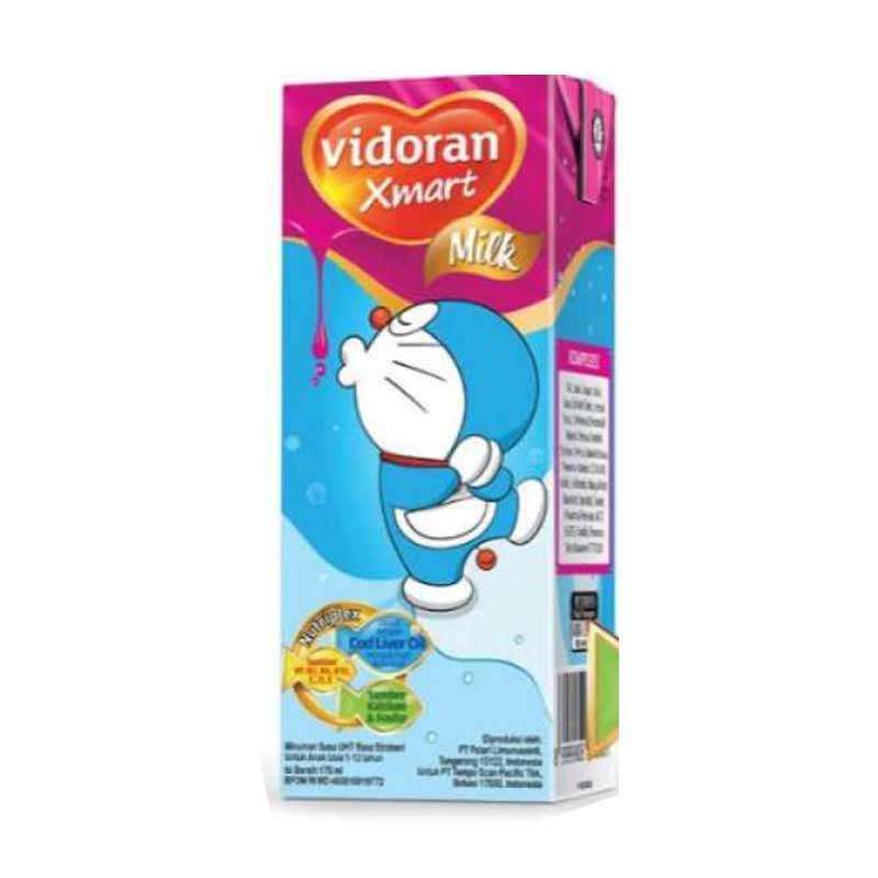 Jual Vidoran Xmart Susu Uht Stoberi 175ml 1 Dus Di Seller Aamiintmart
