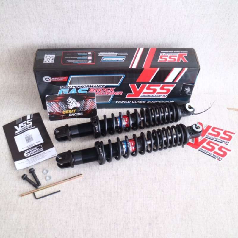 Jual Shock YSS New DTG EVO PCX-150 Black Hitam 350mm Shockbreaker di ...