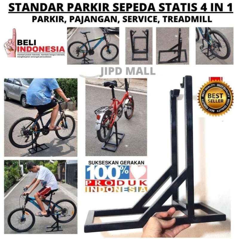 Jual Standar Parkir Sepeda Treadmill Service 4in1 Bike Stand Paddock di ...