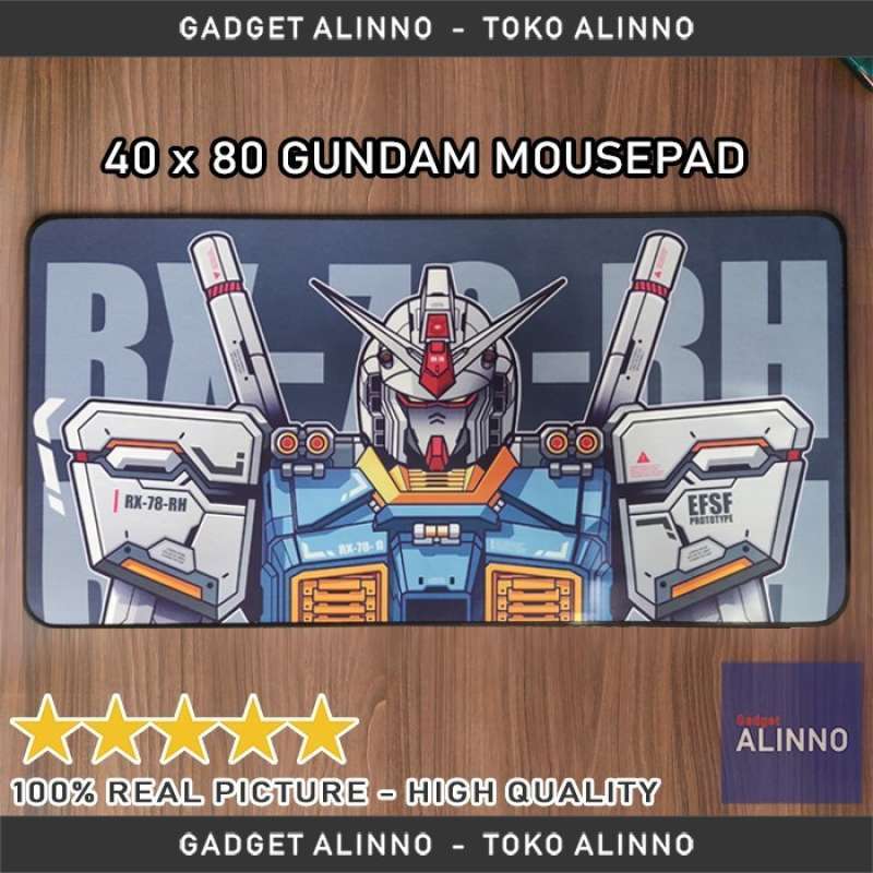 Jual DESK MAT GUNDAM RX-78-RH MOUSE PAD GUNDAM 40 X 80 MOUSEPAD PANJANG ...