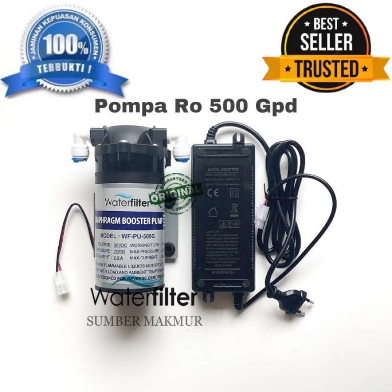 Promo Pompa Booster Ro 500 Gpd Water Filter 36Volt Diskon 13% di Seller ...
