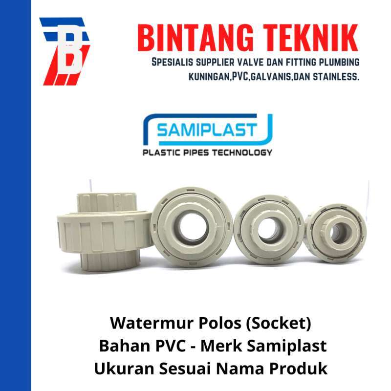Jual Watermur 1-1/4 inch PVC Samiplast di Seller Toko Bintang-Teknik ...