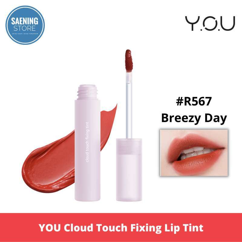 Promo You Cloud Touch Fixing Lip Tint [soft Velvet Finish Lip Stain ...