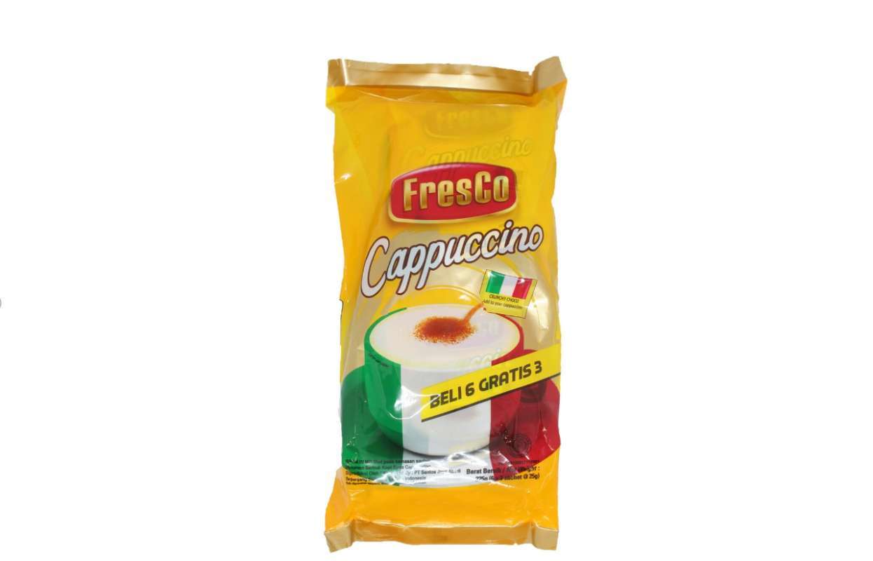 Jual Kopi Fresco coffee isi 10 sachet kopi susu cappucino di Seller ...