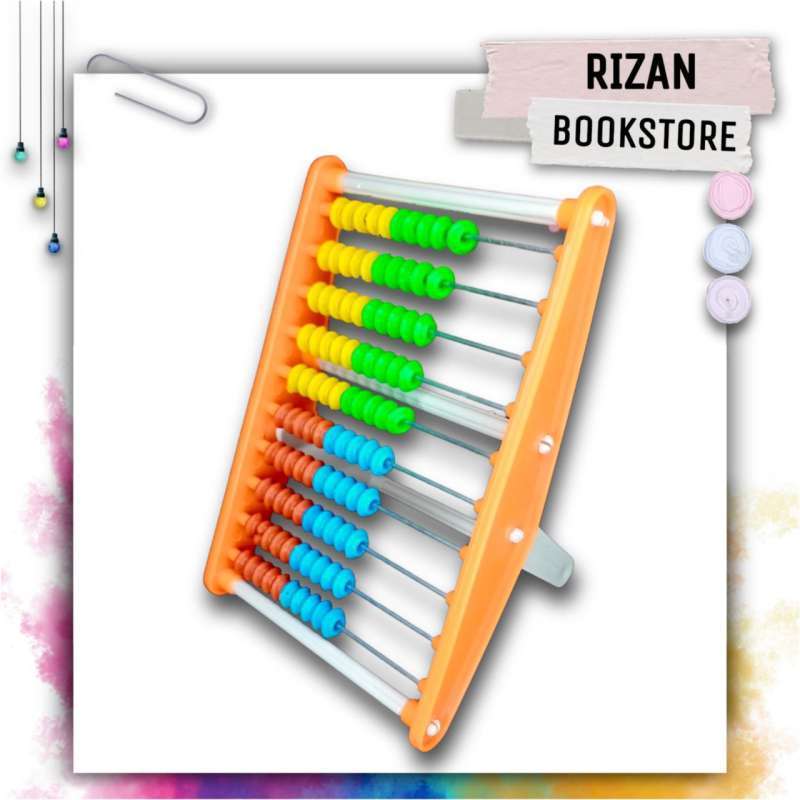 Jual Sempoa/Simpoa Untuk Belajar Hitung Anak-anak (Plastik) di Seller ...