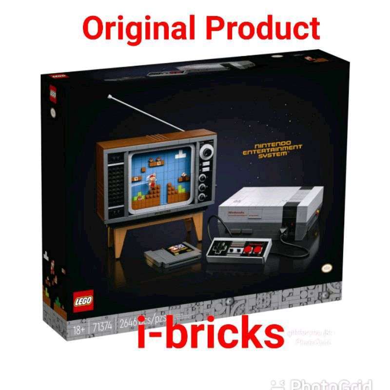 Jual LEGO Exclusive 71374 Nintendo Entertainment System Super Mario di ...