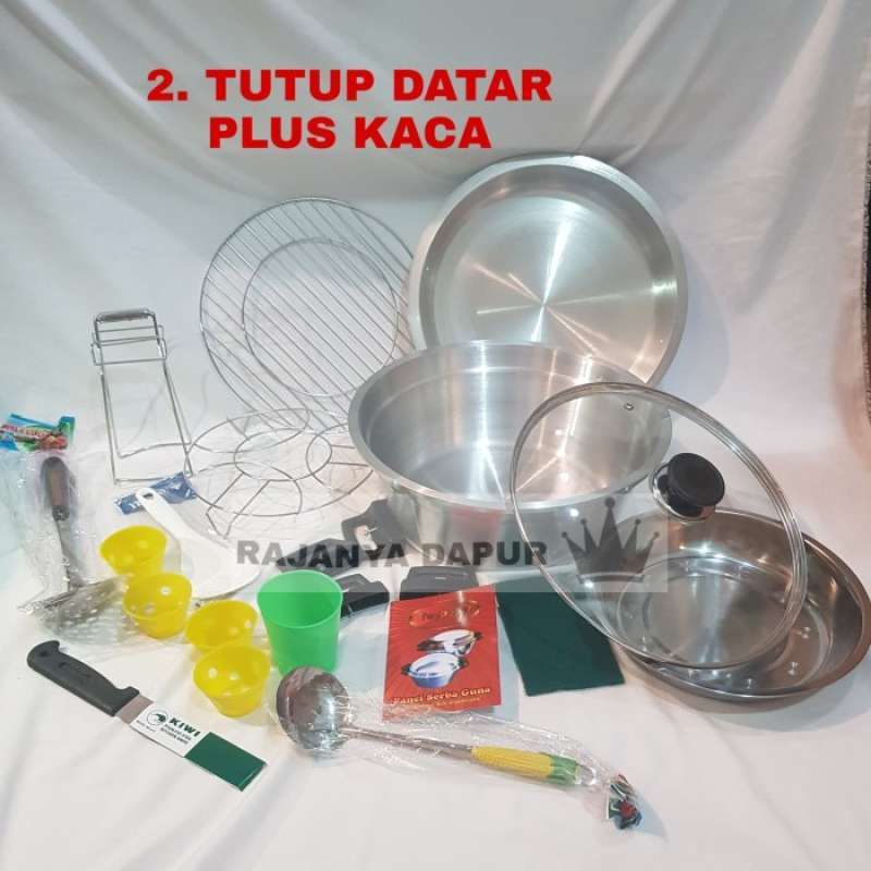 Jual Jual Panci serbaguna toyopot tutup datar dan kaca - panci tatung ...