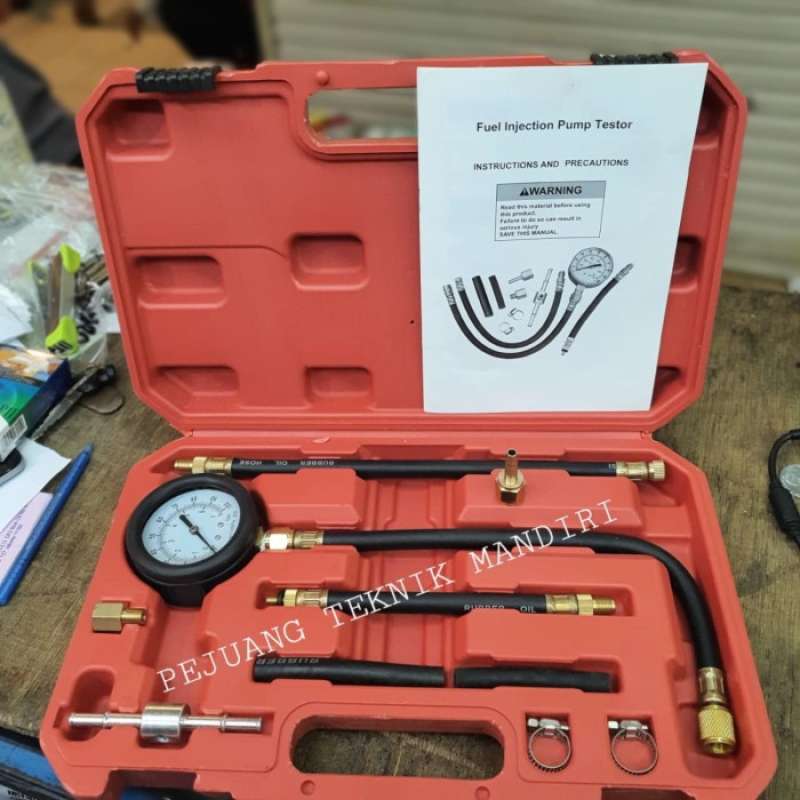 Promo Fuel Injection Pump Pressure Tester Kit / Injector Test Pressure ...