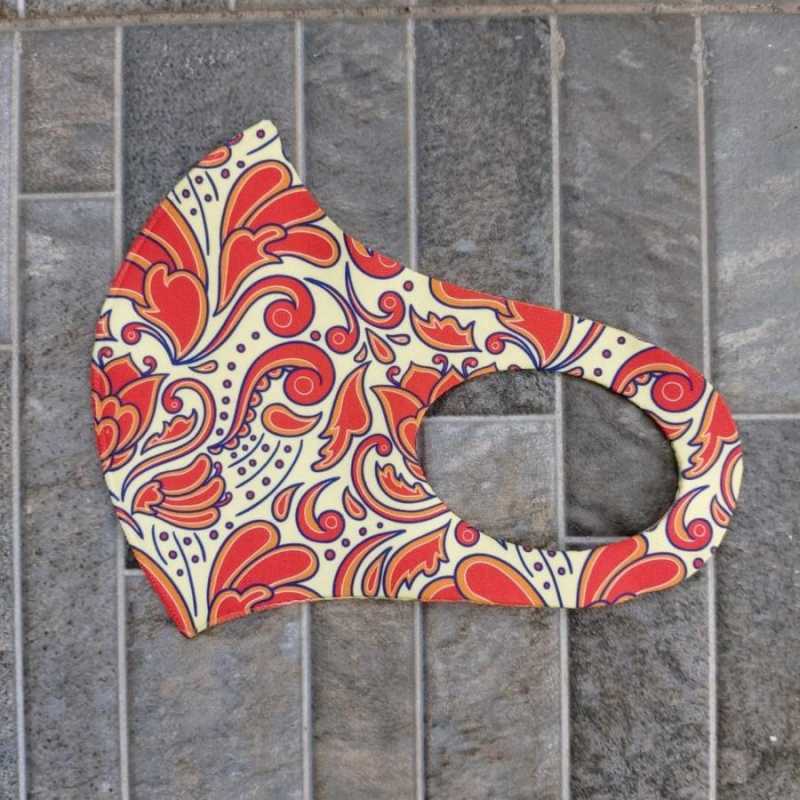 Jual Masker Scuba Motif Batik Khas Indonesia Dewasa Lembut Sablon ...