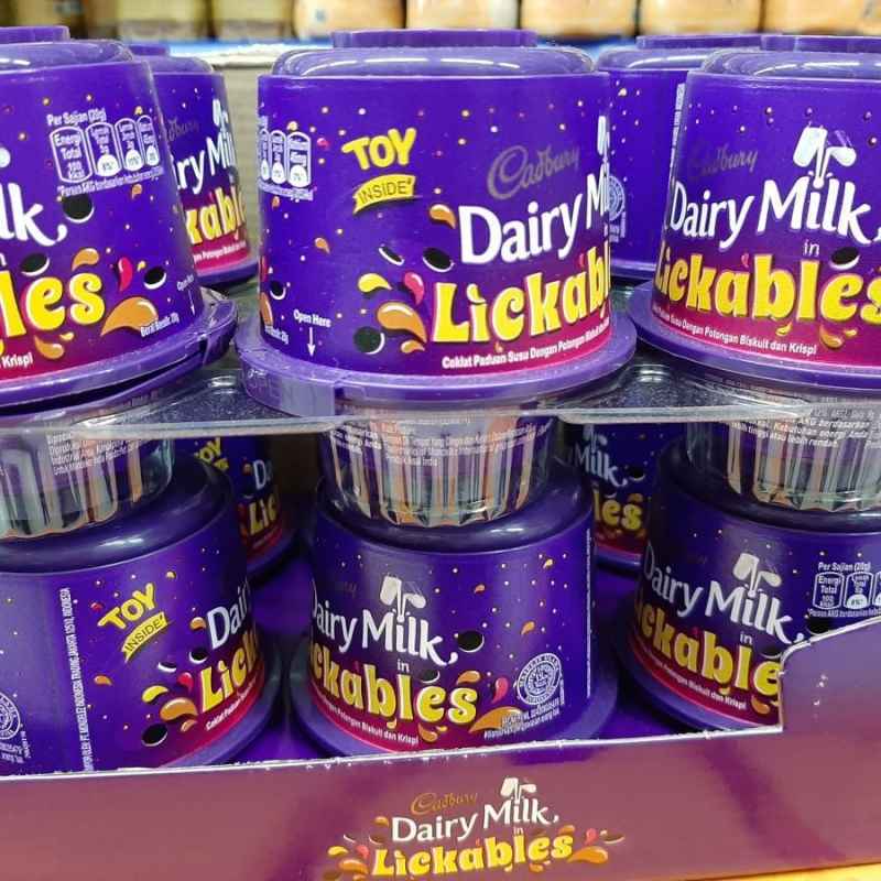 Jual cadbury dairy milk lickables 20 gr di Seller Dirga_store - Tomang ...
