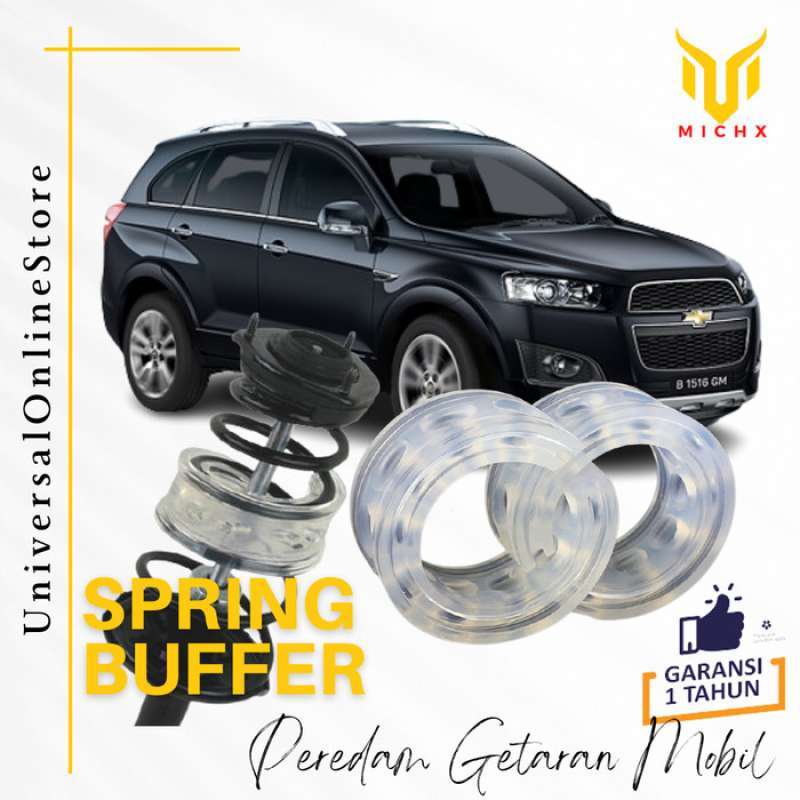 Jual PAKET Spring Buffer Mobil Karet Shock Chevrolet Captiva Depan ...