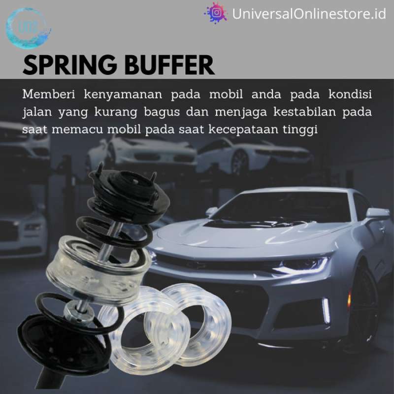 Jual PAKET Spring Buffer Mobil Karet Shock Chevrolet Captiva Depan ...