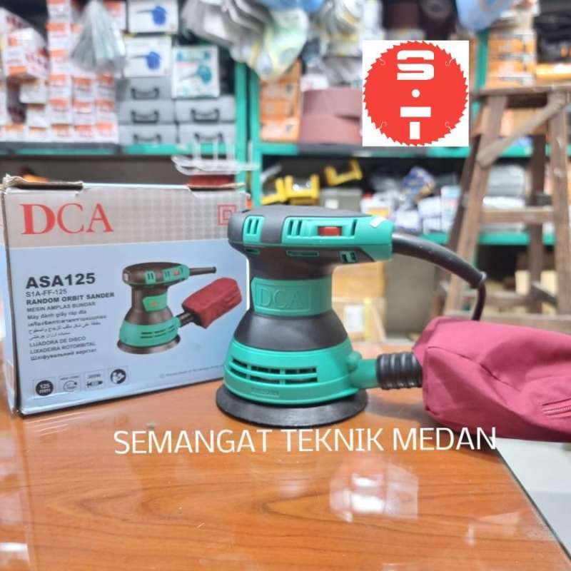 Jual ASA125 MESIN SANDER AMPLAS BULAT KAYU ORBITAL SANDER 5 DCA ASA 125 di Seller Semangat ...