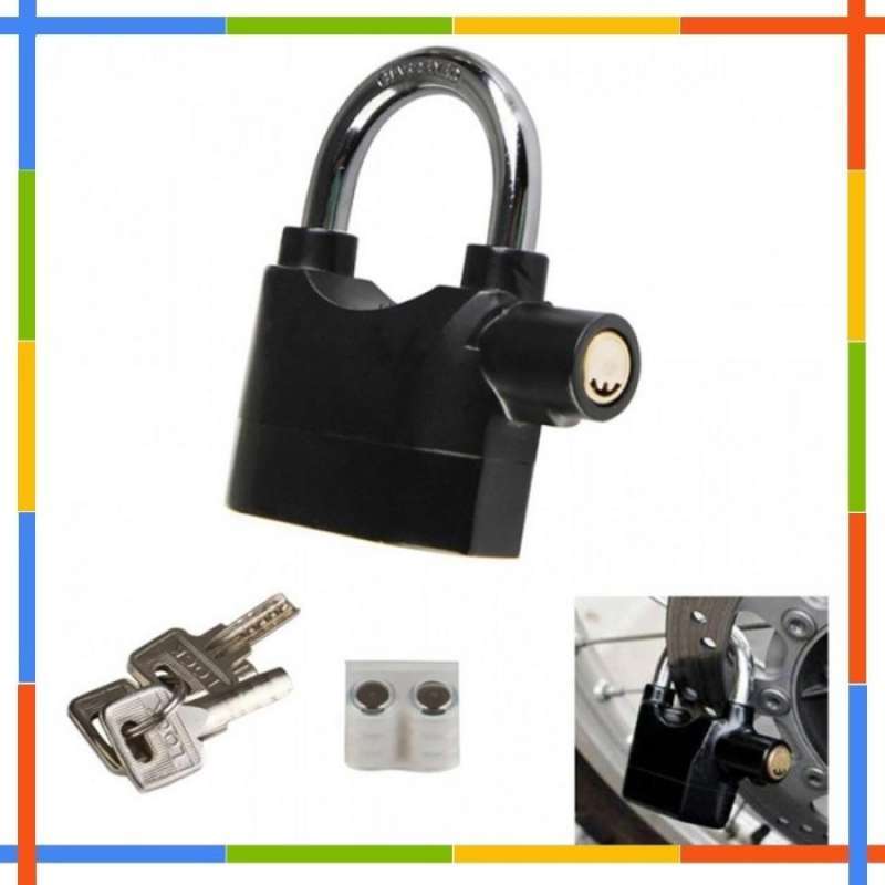 Jual Gembok Alarm Motor Suara Anti Maling Di Seller Kendamall ...