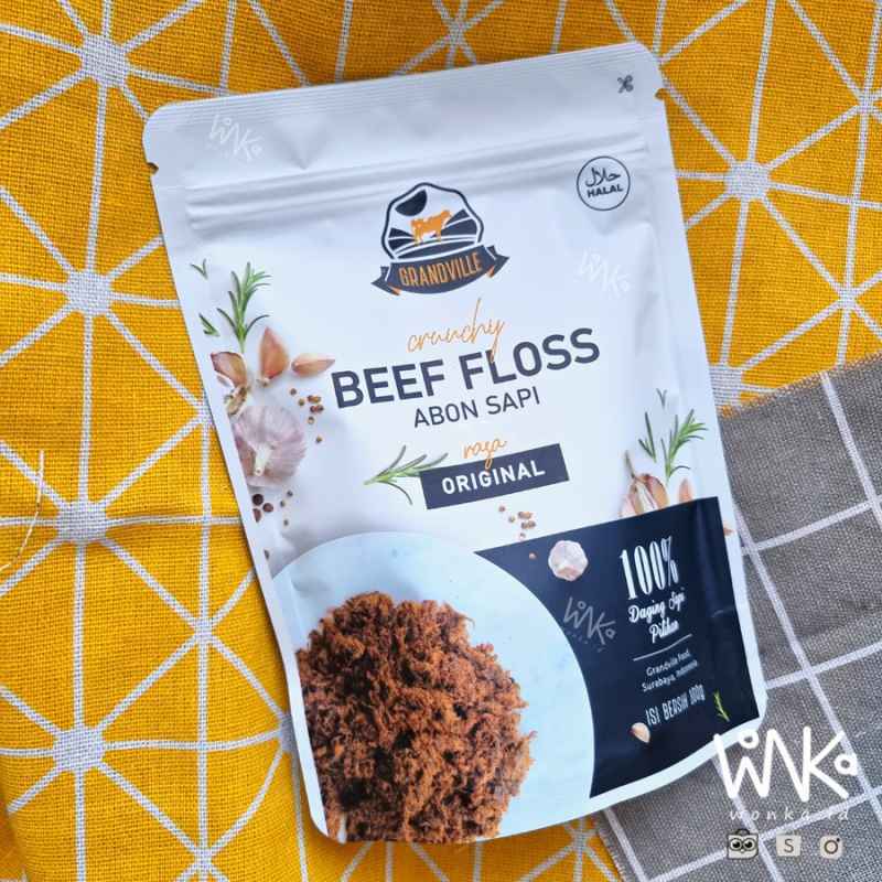Jual Abon Mpasi Grandville - Beef Chicken Floss - Healthy Premium Abon ...