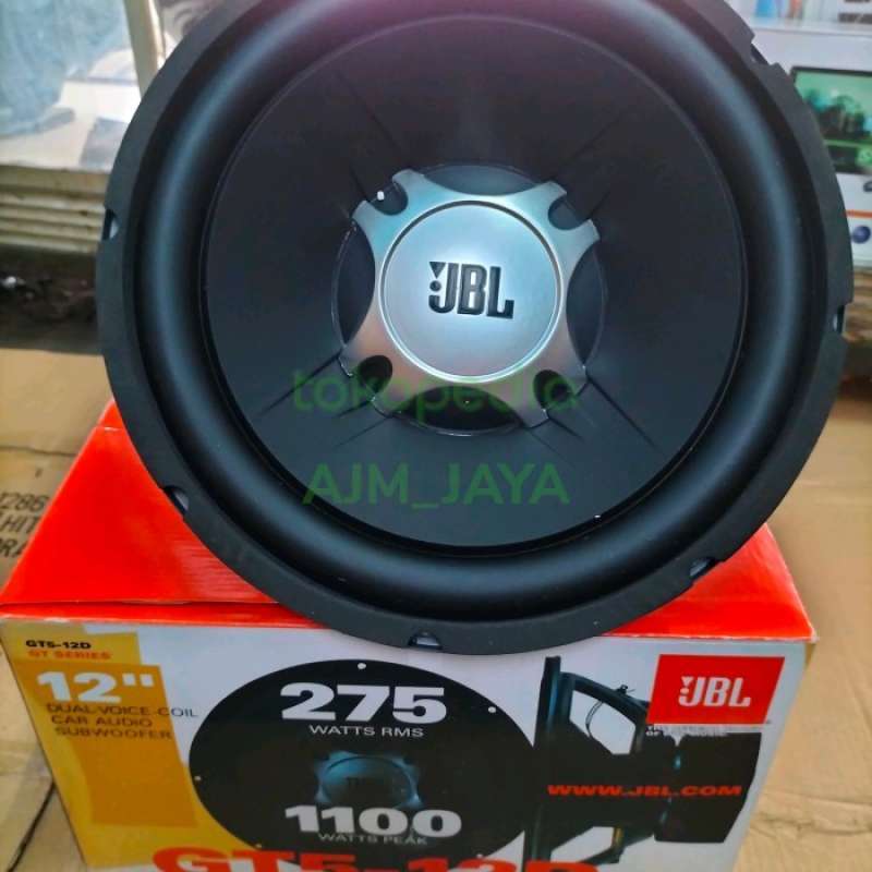 Jual Subwoofer Jbl 12 Inch Double Coil/subwoofer Gt5 12d/subwoofer Jbl ...