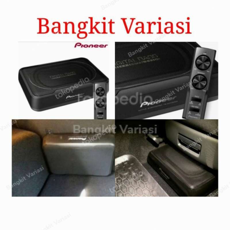 Jual Pioneer TS-WX130DA / WX 130DA Subwoofer Aktif Bawah Kolong Jok ...
