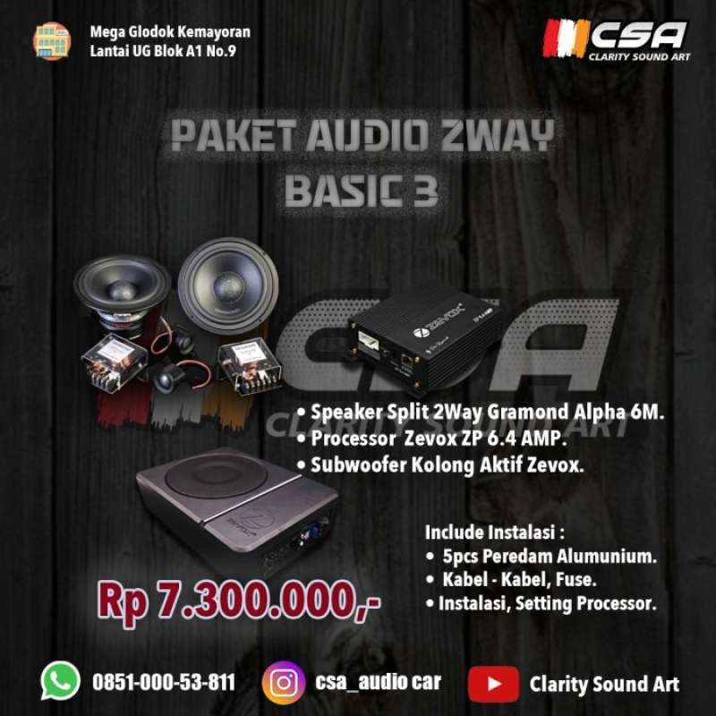 Promo Paket Audio 2way System Basic 3 Diskon 1% di Seller Gasta Depn - Kapuk, Kota Jakarta Barat ...