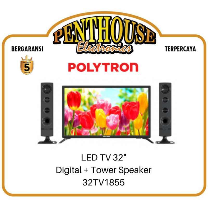 Promo Polytron LED Digital TV 32 Inch 32TV1855 / PLD-32TV1855 Diskon 8% di Seller Penthouse ...