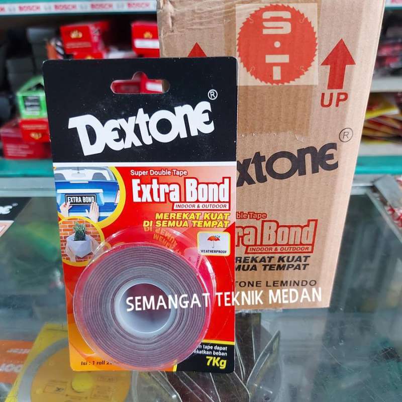 Jual LEM SUPER DOUBLE TAPE EXTRA BOND OUTDOOR BENING 25mm x 2 METER ...