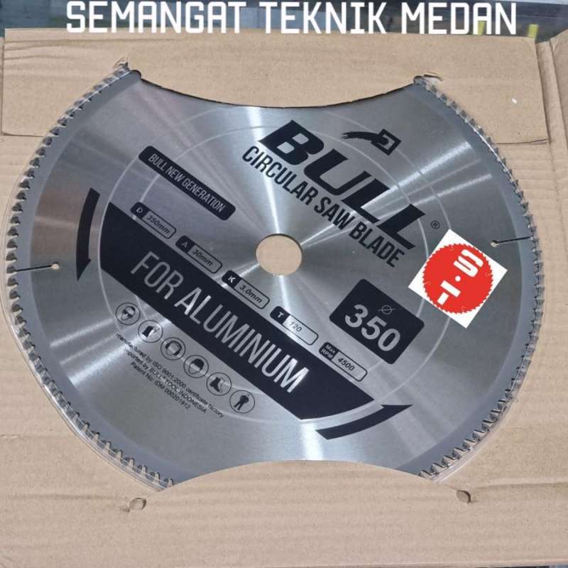 Promo PISAU GERGAJI CIRCULAR SAW BLADE MULTI 14 x 120 T 120T ALUMINIUM ...