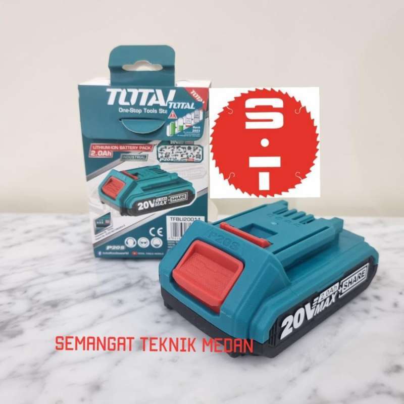 Promo TFBLI20011 BATERAI LITHIUM CORDLESS BATTERY 20V 2AH 2 AH TOTAL ...