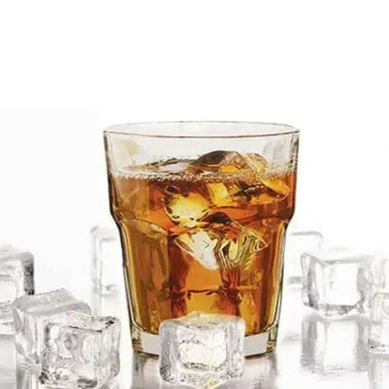 Jual Tumbler Gelas Minum Air Kaca Beling Bening Minum Kopi Latte ...