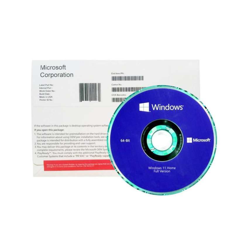 Jual Os Microsoft Windows 11 Home Oem 64 Bit Original Resmi Indonesia ...
