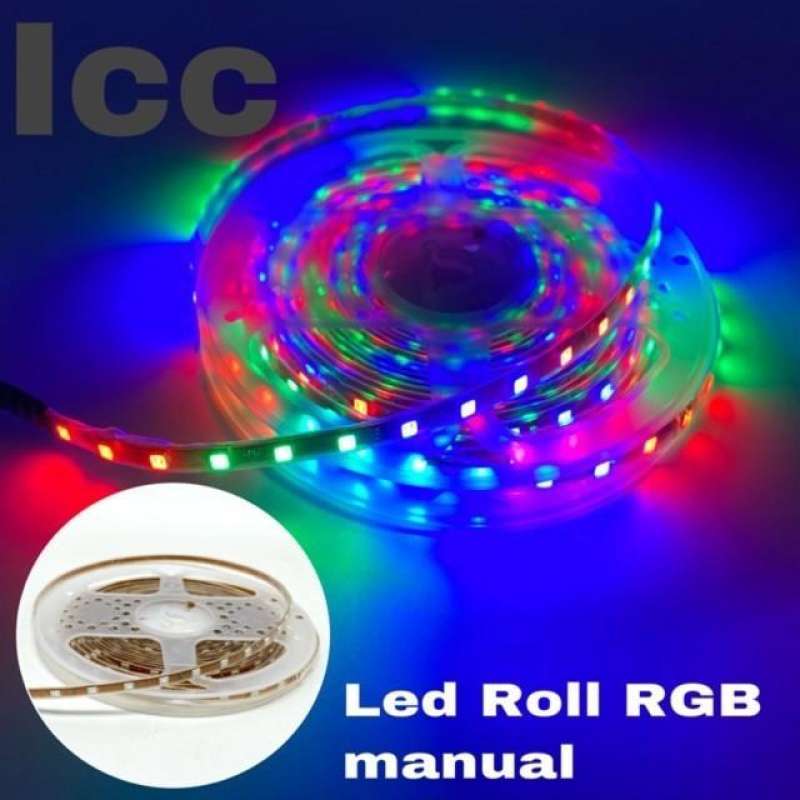Jual LED ROLL RGB 2548 type led manual Panjang 5 meter v2548 di Seller ...