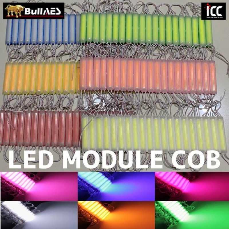 Jual Lampu LED Module COB 12 Volt I LED modul COB 12V merk icc - Hijau ...