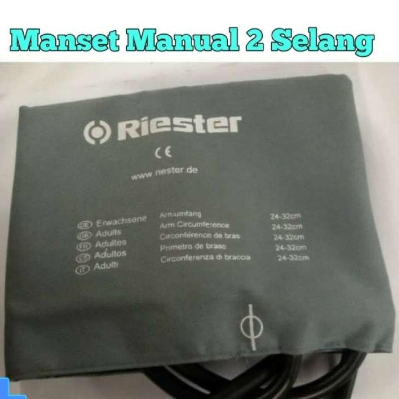 Jual Manset Tensimeter Manual 2 Selang Riester/ Cuff Tensimeter Di ...