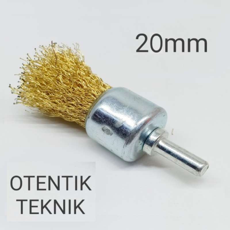 Promo MATA BOR SIKAT KAWAT 20MM - WIRE END BRUSH - MATABOR SIKAT SAPU ...