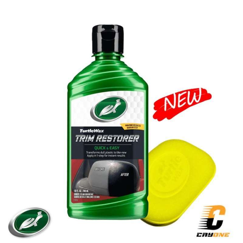 Promo Turtle Wax Trim Restorer 296 mL - Semir Penghitam Plastik Diskon ...