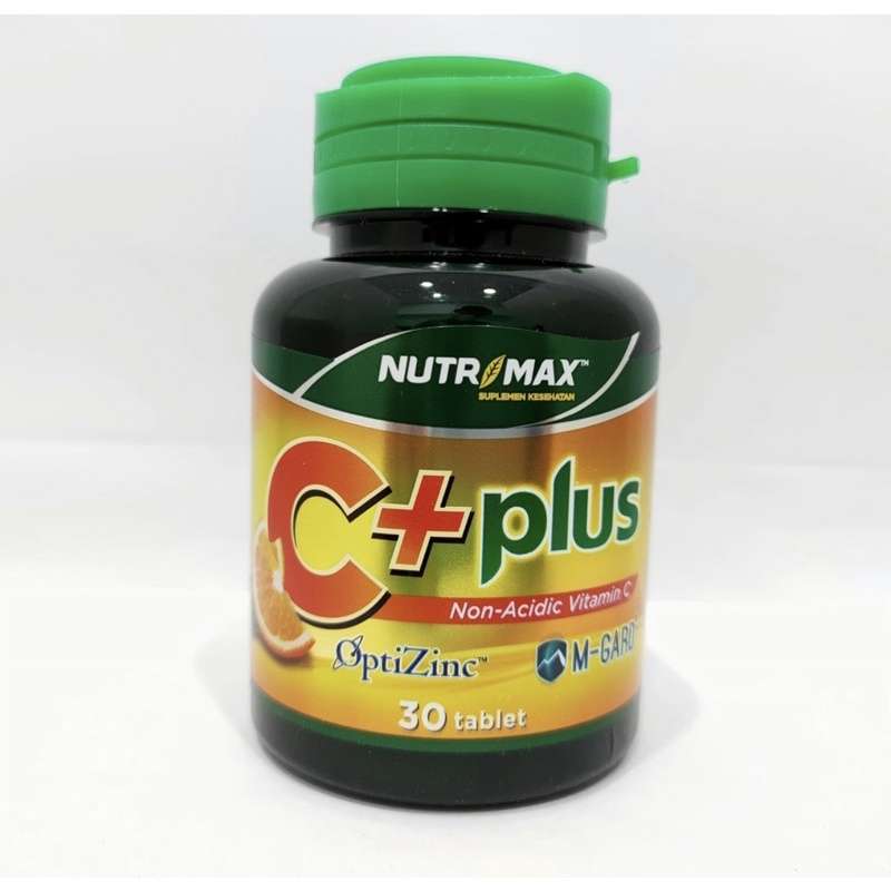 Jual (original) Nutrimax C + Plus Non Acidic Vitamin C Optizinc 30 ...