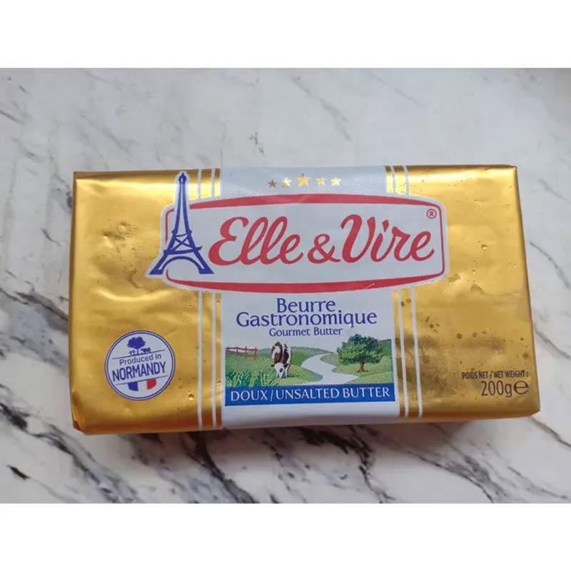 Promo ELLE&VIRE BUTTER PACK UNSALTED [200 G] Diskon 31% di Seller ...