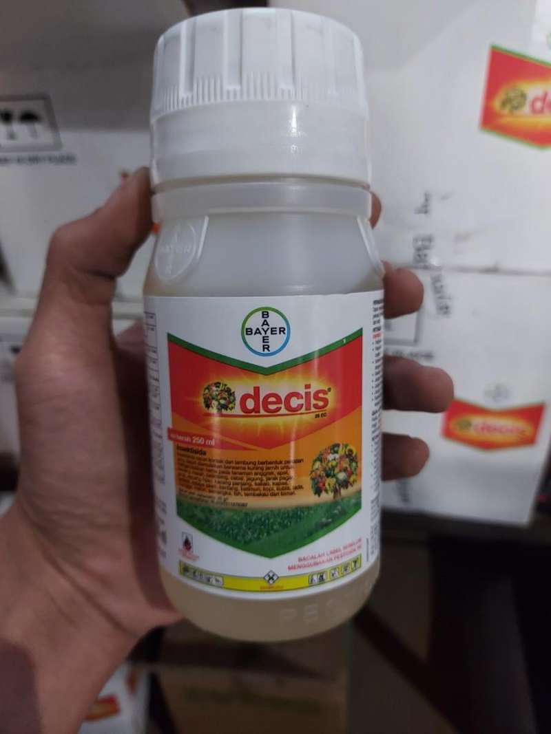 Jual Decis 25 Ec 250 Ml Insektisida Pestisida Obat Pembasmi Hama Bayer ...