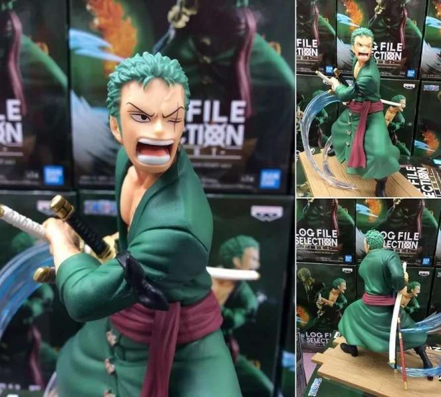 Jual PVC Figure Roronoa Zoro - One Piece Log File Selection -Fight- Vol ...